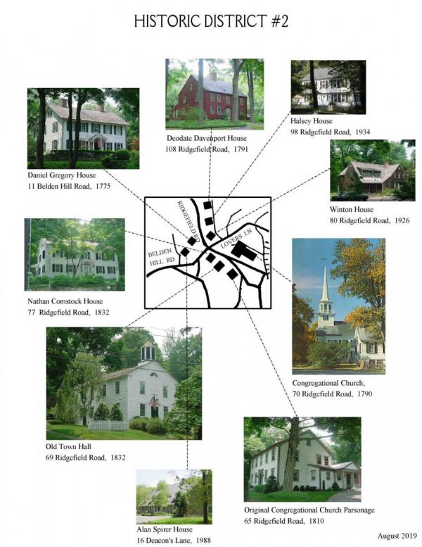 Local Historic District Illustrated Maps | wiltonct